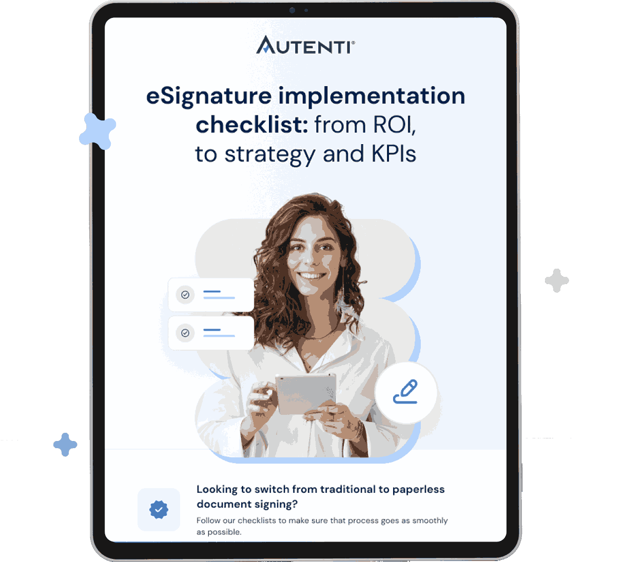 Step-by-step checklist for implementing an e-signature